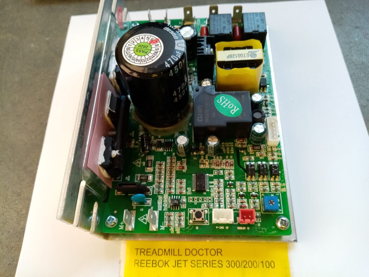 REEBOK JET SERIES 200 TREADMILL MOTOR CONTROL BOARD NEW - Treadmill Doctor