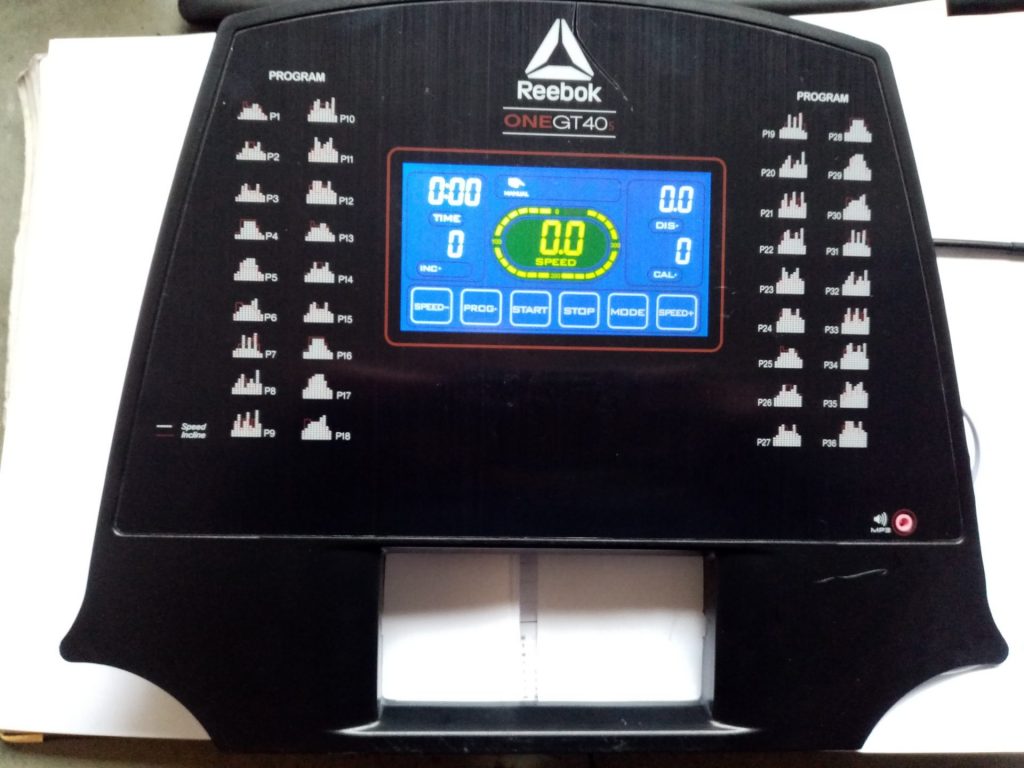 REEBOK GT40S CONSOLE - Treadmill Doctor